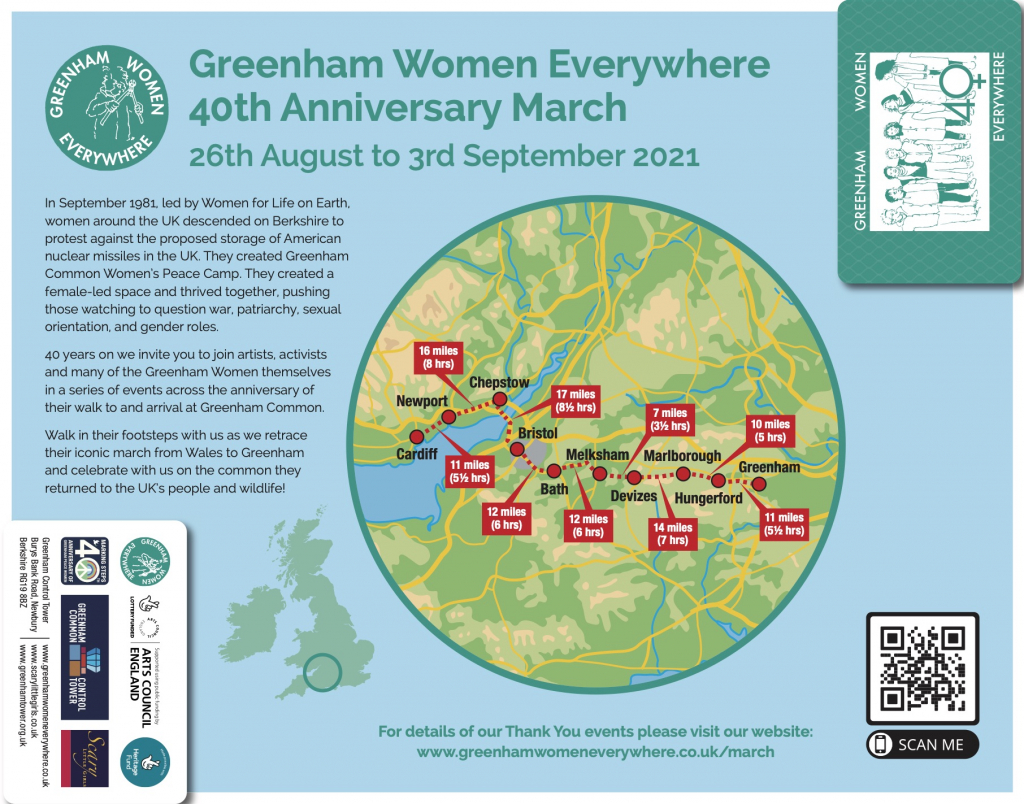 Greenham stages Events Leaflet – Greenham Women Everywhere