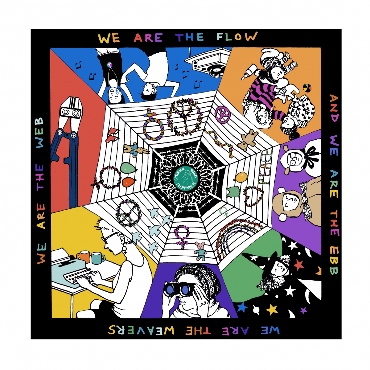 Introducing our BRAND NEW Embrace the Base! Board Game – Greenham Women ...