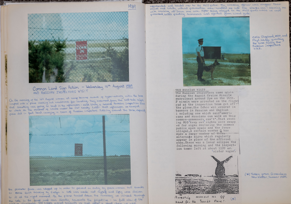 Lyn Barlow’s Archive – Greenham Women Everywhere