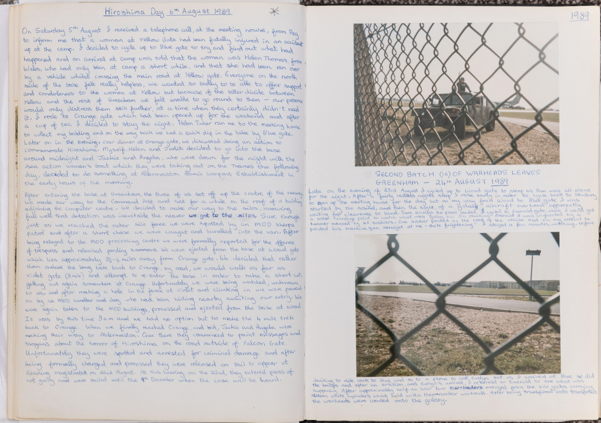 Lyn Barlow’s Archive – Greenham Women Everywhere